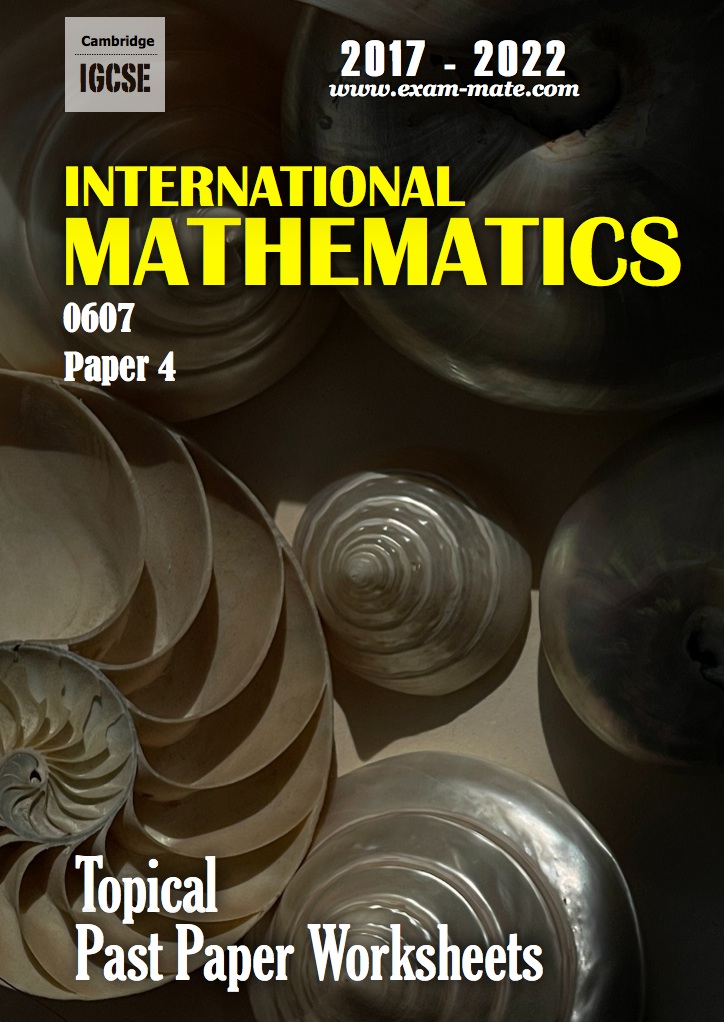Topical Past Paper books | IGCSE Cambridge | Exam-Mate